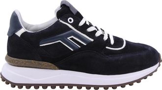 Floris Van Bommel Homme, Chaussures, Bleu, Taille: 44 EU Noppi Baskets