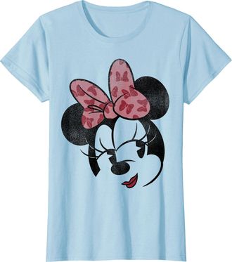 Disney Mickey und seine Freunde Minnie Maus Gro&szlig;es Gesicht T-Shirt