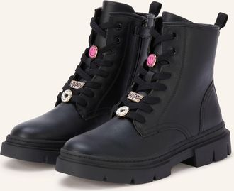 Geox Schn&uuml;rboots Karsyn schwarz