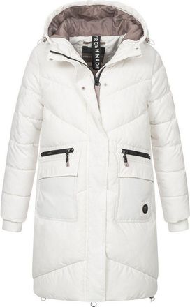 Sublevel Steppjacke Damen Mantel mit Kapuze lange Winter Jacke Langer Parka S-5XL