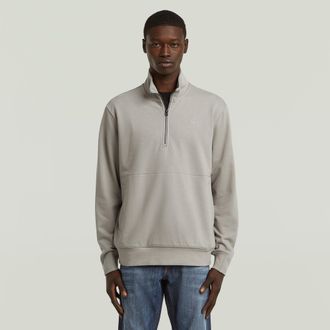 G-Star Nifous Half Zip Sweater - Grau - Herren