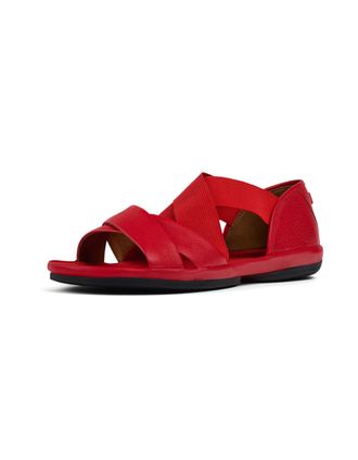 Camper Damen Right Nina K201367 X-Strap Sandal, Rot 008, 39 EU