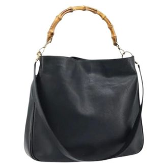 Gucci Sac bandouli&egrave;re vintage Pre-owned - Femme - Pre-owned - Noir - Taille: ONE Size