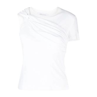 Blumarine T-Shirt M/C C/nodo - - Tops - Damen - Wei&szlig; - XS