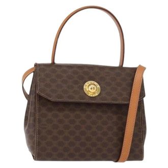 Celine Sac &agrave; main en plastique Pre-owned - Femme - Pre-owned - Brun - Taille: ONE Size