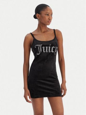 Juicy Couture Kleid f&uuml;r den Alltag Rae JCWE222003 Schwarz Slim Fit