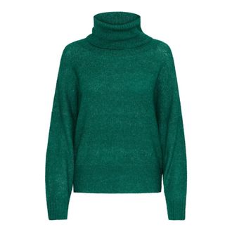 Ichi Rollkragenpullover - - Knitwear - Damen - Gr&uuml;n - M