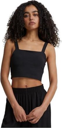 Urban Classics Femme Oberteil Ladies Cropped Top T shirt, Noir, XS EU