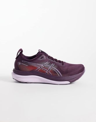 Asics Gel-Kayano 33 Laufsneaker in Burgunderrot und Flieder