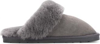 Infinity Leather Chaussons Mules en Peau de Mouton Pour fFemme - Luna Warm, Chaussures DHiver DIntérieur en Daim Véritable, Chaussures Confortables de Luxe Doublées de