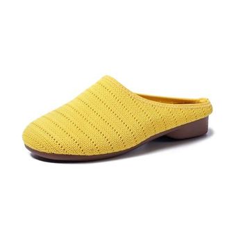 Generic 2026 Pantoufles pour femmes Vassar Mules Pantoufles pour femmes (jaune, pointure 6,5)