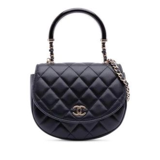 Chanel Pre-owned Quilted Satchel - Femme - Pre-owned - Noir - Taille: ONE Size