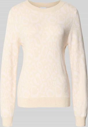 Vila Slim Fit Pullover aus Viskose-Mix Modell JACQUARD