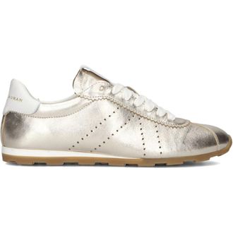 Stefano Lauran Goldene Low-Top Sneakers f&uuml;r Damen - - Shoes - Damen - Gelb - 40 EU