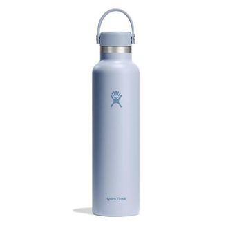 Hydro Flask Standard Mouth Water Bottle 709 ml (24 oz) - Vacuum Insulated Stainless Steel Water Bottle with Leak Proof Flex Cap and Powder Coat - Surf