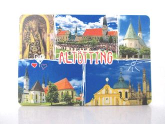 Generic Alt&ouml;tting Bayern Madonna Kirche Stadt Foto Souvenir Magnet Germany (52)