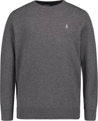 Polo Ralph Lauren Herren Pullover grau Wolle meliert
