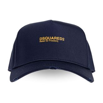 Dsquared2 Homme, Accessoires, Bleu, Taille: ONE Size Casquette avec Visi&egrave;re