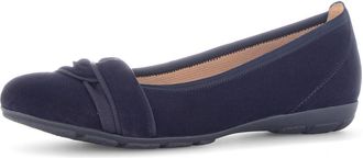 Gabor Damen Klassische Ballerinas, Frauen Flats,Ballerinen,Pumps,Halbschuhe,Sommerschuhe,Slipper,Ballerina-Schuhe,flach,Atlantik,42.5 EU / 8.5 UK