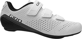 Giro Stylus Chaussures - Adulte Homme - Chaussures Route v&eacute;lo, Chaussures Cyclisme, Chaussures v&eacute;lo, Chaussures de Route, Blanc, 45