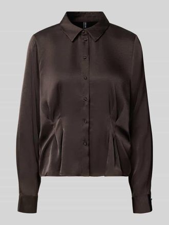 Vero Moda Regular Fit Langarmbluse in Satin-Optik Modell MIRO