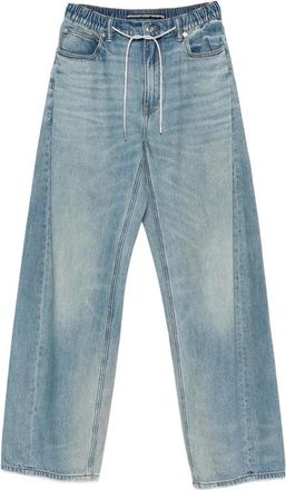 Alexander Wang Femme, Jeans, Bleu, Taille: W26 Jean Jambe Large