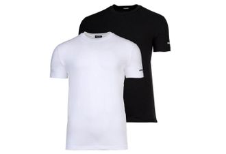 Dsquared2 T-Shirt Herren T-Shirt 2er Pack Baumwolle (Packung, 2er Pack)