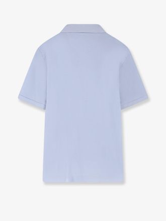 HUGO BOSS Mens Cotton Polo Shirt Blue T-shirts And Polos
