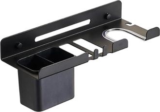 Generic Haar-Werkzeug-Organizer, Wandhalterung, Haar-Werkzeughalter, Haartrockner-Halter, Wandmontierter Haartrockner-Halter Und Lockenstab-Halter, Aufbewahru