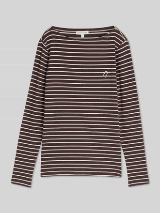 Tom Tailor Regular Fit Langarmshirt aus Baumwoll-Mix