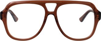 Chlo&eacute; Aviator-Optikrahmen - - Accessories - Damen - Braun - 56 MM