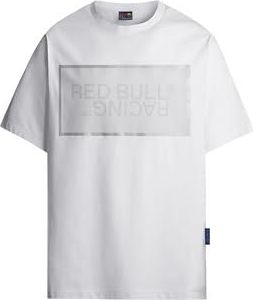 Pepe Jeans London Red Bull Racing X Pepe Jeans RBR Mesh Film Logo Tee T-Shirt, White (White), XXL Homme