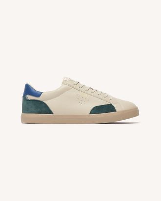 Faguo Baskets beige et bleu