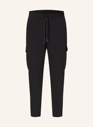 HUGO BOSS Cargohose Im Jogging-Stil Urbanex Tapered Fit schwarz