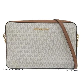 Michael Kors Pre-owned Canvas schultertasche - - Pre-owned - Damen - Beige - ONE SIZE