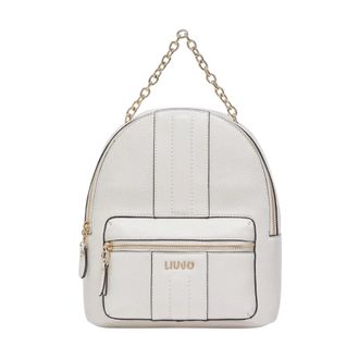 Liu Jo Femme, Sacs, Beige, Taille: ONE Size Ematite M Backpack