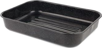 Russell Hobbs CW11431 Romano 42cm Tiefer Br&auml;ter - Sp&uuml;lmaschinenfest Ofenbackform, Antihaftbeschich backform, Gem&uuml;se-Auflaufform, rechteckige Ofenplatt, emaillierter