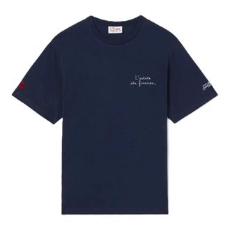 MC2 Saint Barth Portofino T-Shirt - - Tops - Herren - Blau - 2XL