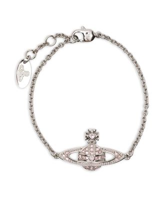 Vivienne Westwood Orb-charm bracelet - Silber