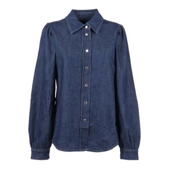 7 For All Mankind Camicia Halona - - Blouses & Shirts - Damen - Blau - XS
