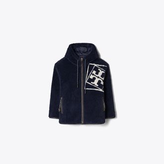 Tory Burch Fleecejacke mit Logo