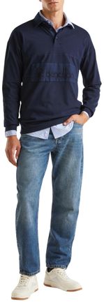 Benetton Herren Pantalone 4VKEU7CU8 Hose, Blu, 31