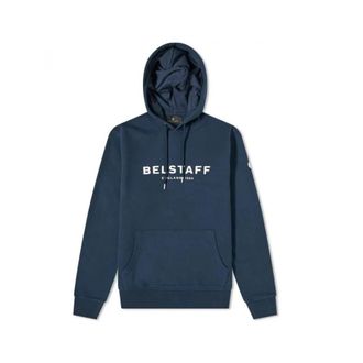 Belstaff 1924 Hoodie - - Sweatshirts & Hoodies - Herren - Blau - M