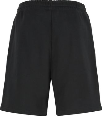 HUGO BOSS Mens Cotton Bermuda Shorts Black