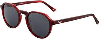 Naif Naif Flamenco Beach, Lunettes de Soleil Mixte, Havane foncée (Multicolore), Taille Unique