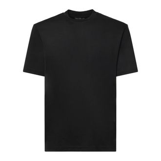 Giuliano Galiano Homme, Tops, Noir, Taille: L T-shirt Paco