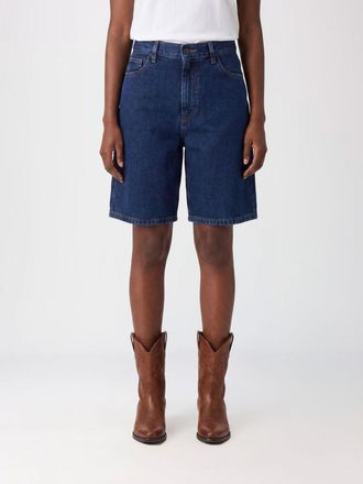 Carhartt Work in Progress Short Femme couleur Bleu