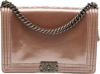 Chanel Sac bandouli&egrave;re Pre-owned Reverso Boy - Femme - Pre-owned - Beige - Taille: ONE Size