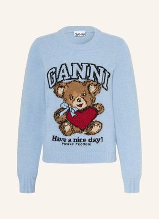 Ganni Pullover blau
