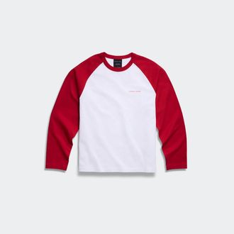 Canada Goose Eon Langarm-T-Shirt (M&auml;nnlich, Carmine Red, XL)